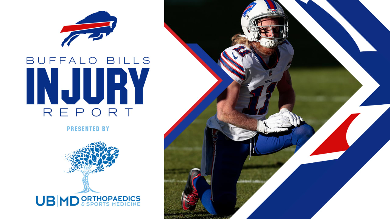 Injury Report | Cole Beasley, Reggie Gilliam are out for Bills vs. Dolphins | Week 17