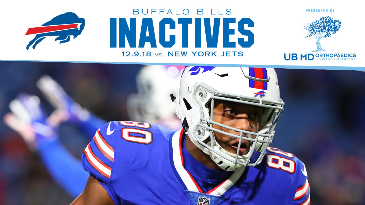 TE Jason Croom among Buffalo’s inactives
