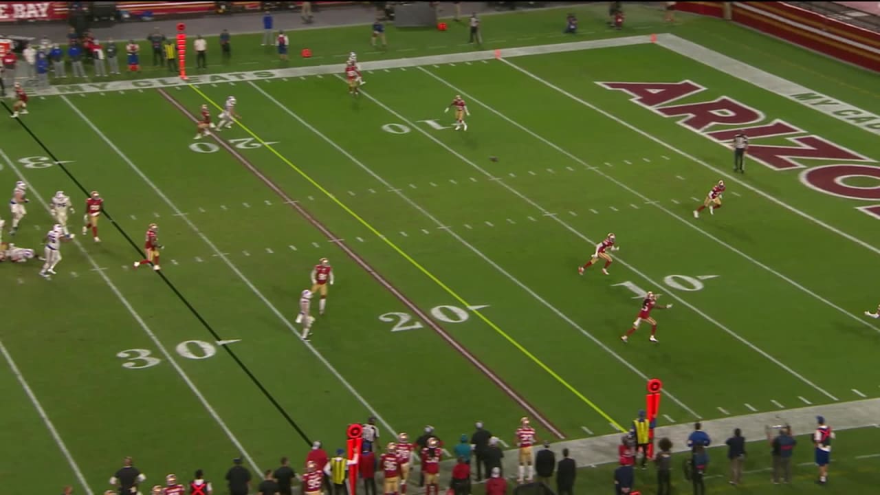 Josh Allen finds Gabriel Davis for a 28-yard touchdown | Bills at 49ers