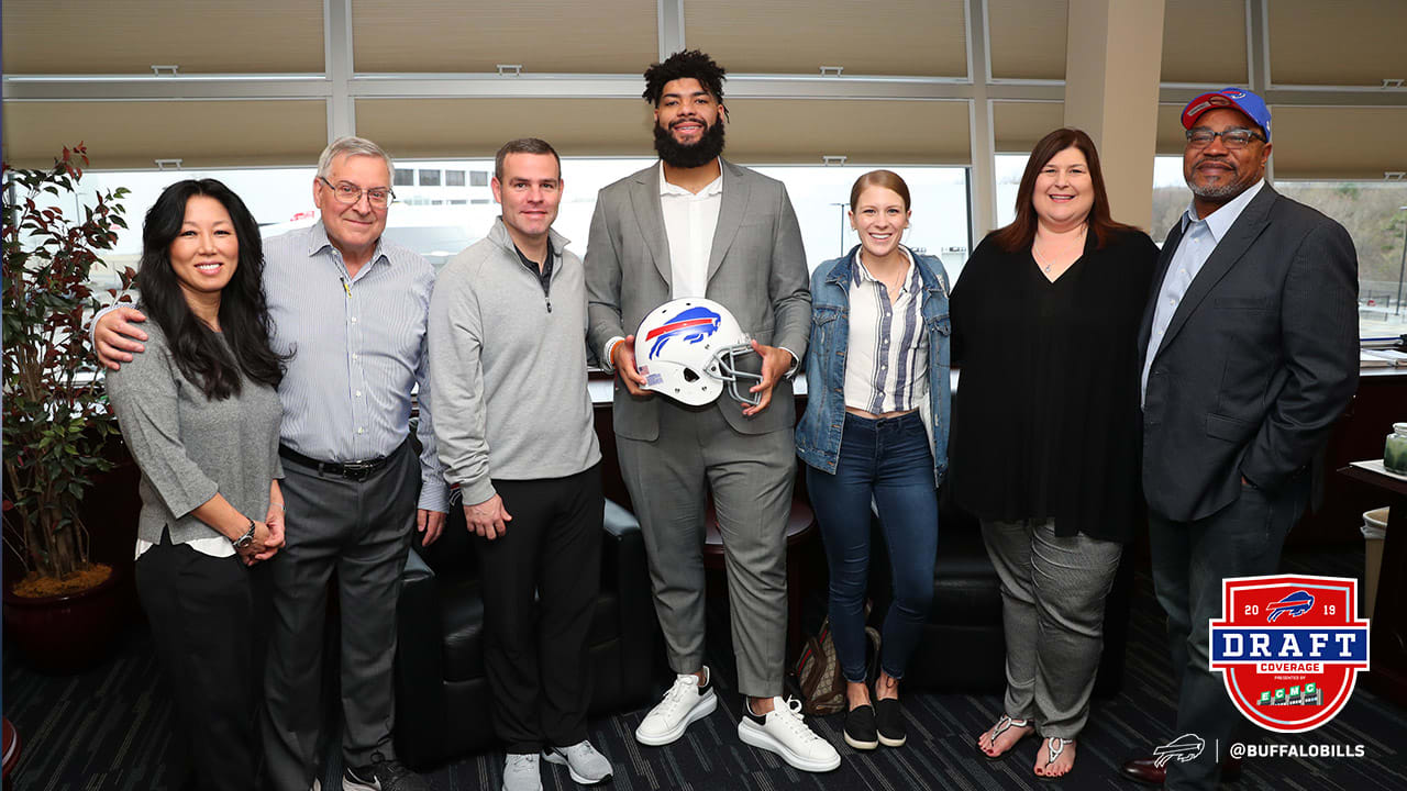 Bills second-round pick Cody Ford's first day at One Bills Drive