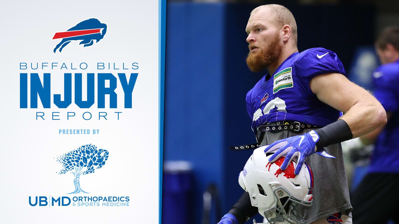 Wednesday injury report: DE Murphy optimistic he'll be ready Sunday