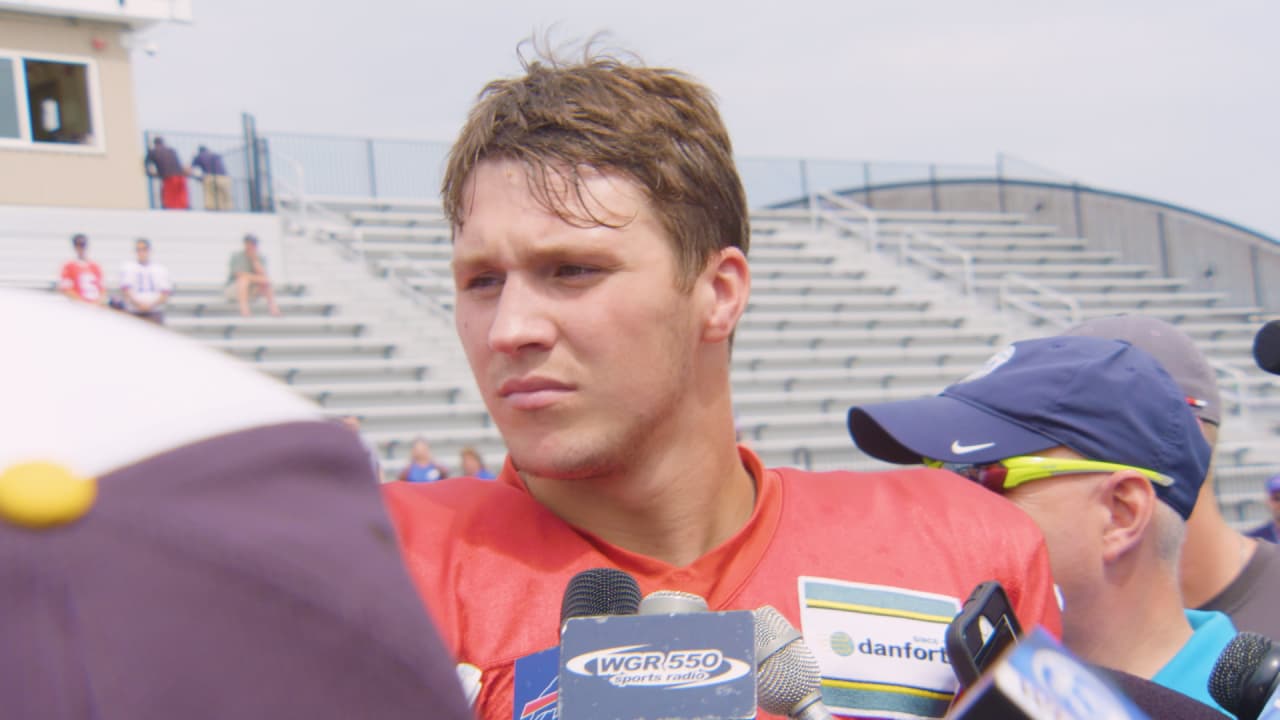 Josh Allen: "Iron sharpens iron."