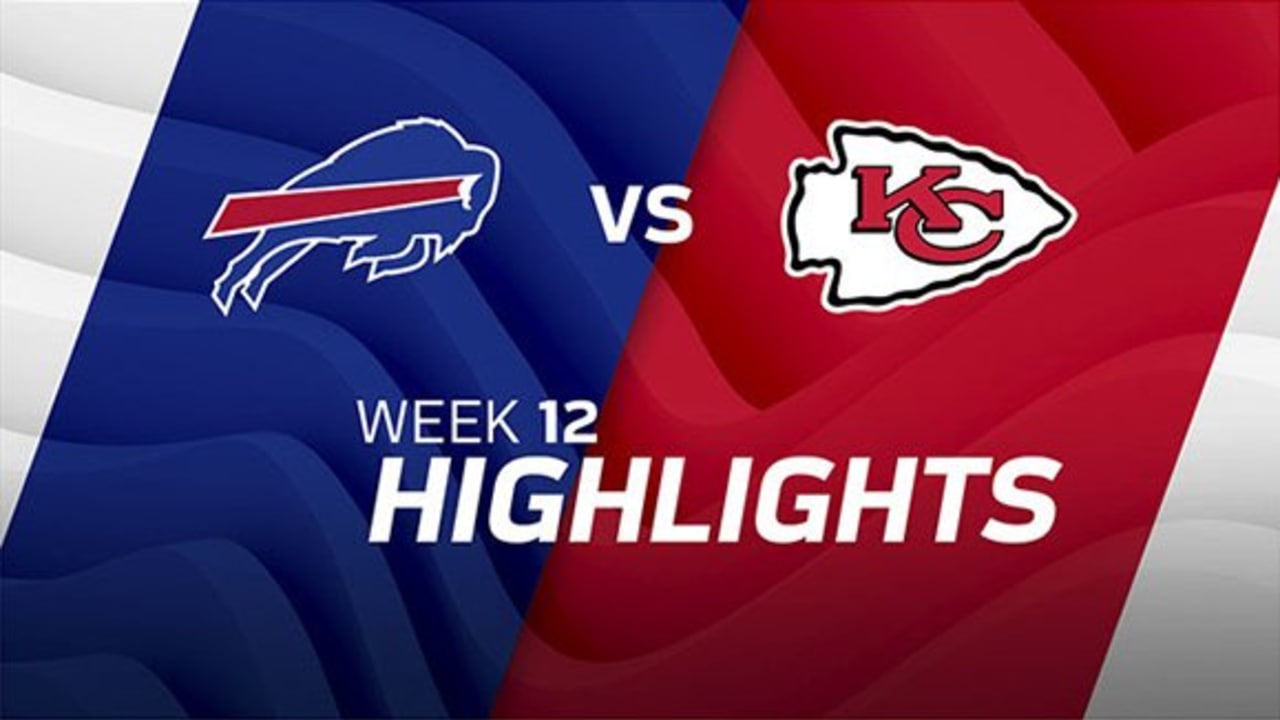 Buffalo Bills vs. Kansas City Chiefs highlights | Week 12