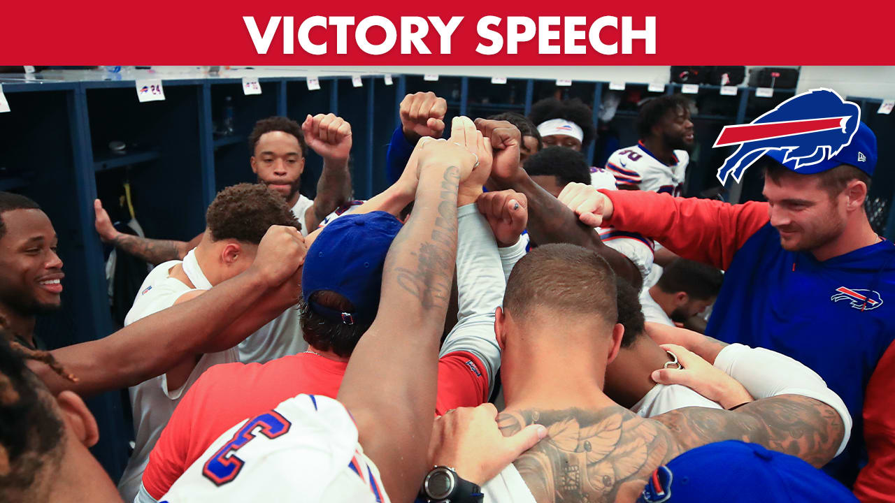 Victory Speech After Bills Week 4 Win Over Baltimore Ravens
