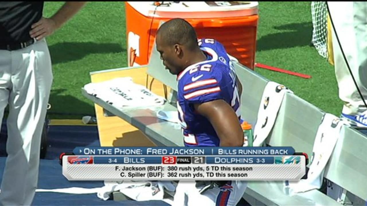 Buffalo Bills running back Fred Jackson on the pros of splitting carries