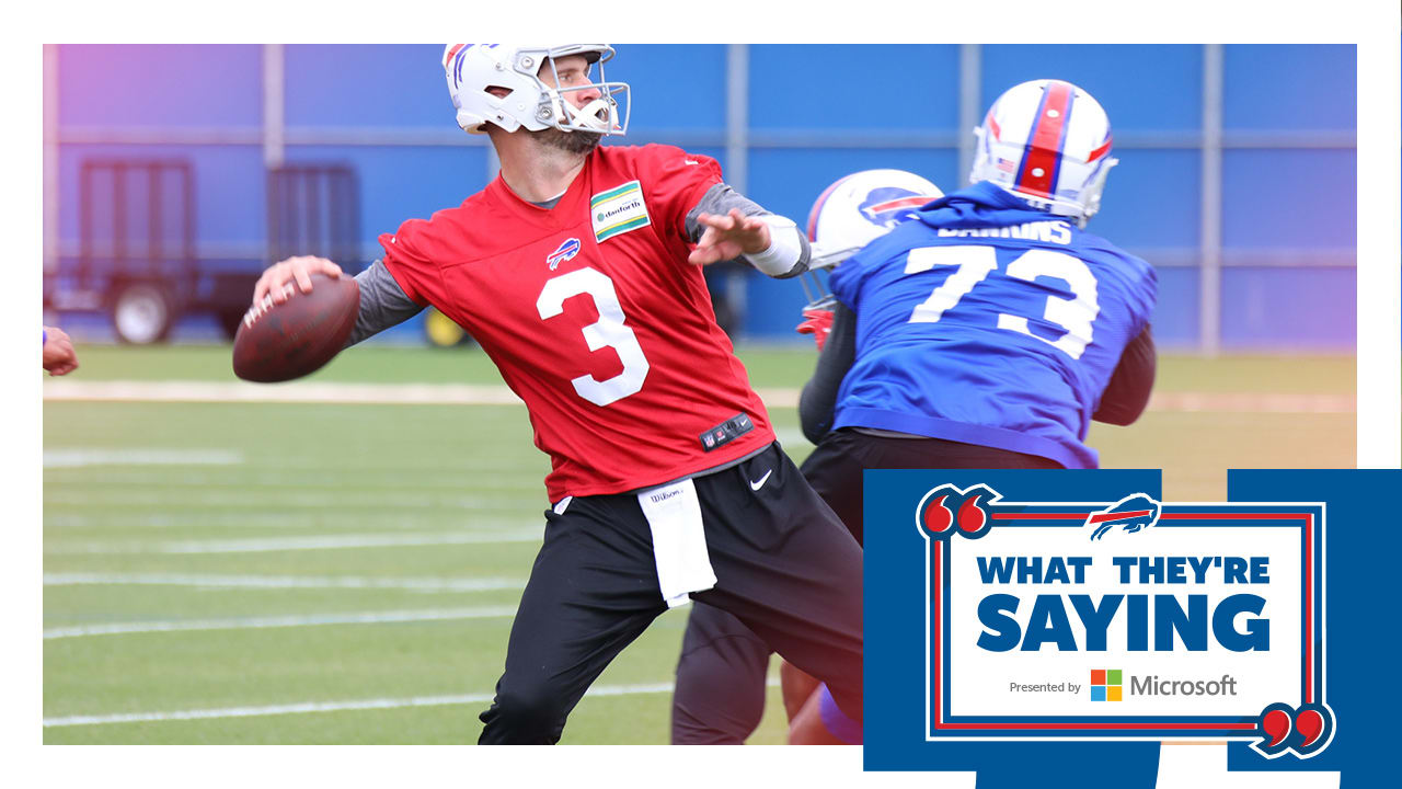 What they're saying: Derek Anderson focusing on Patriots’ defense