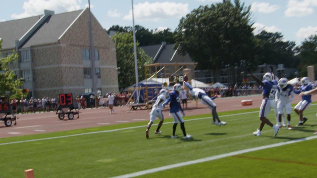 Watch: Tate Catch, Matthews and Gains First Practice