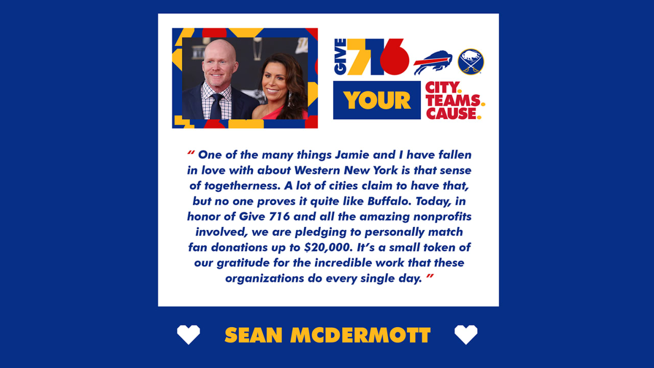 Sean and Jamie McDermott to match the first $20,000 in donations for ...
