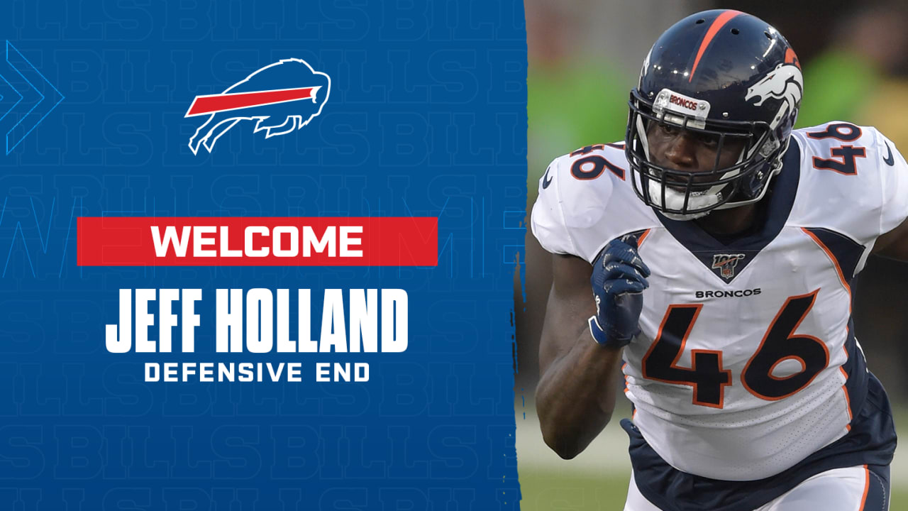 Bills claim defensive end Jeff Holland