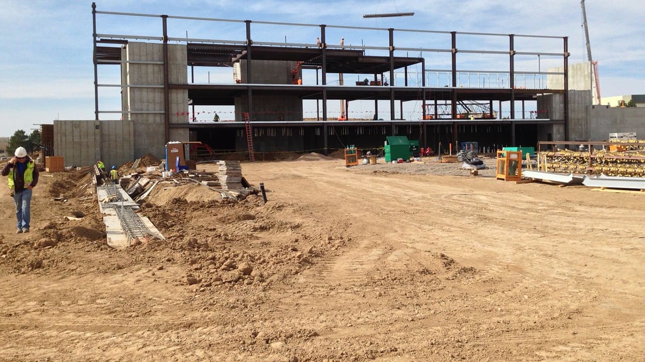 Dove Valley Fieldhouse Construction Photos