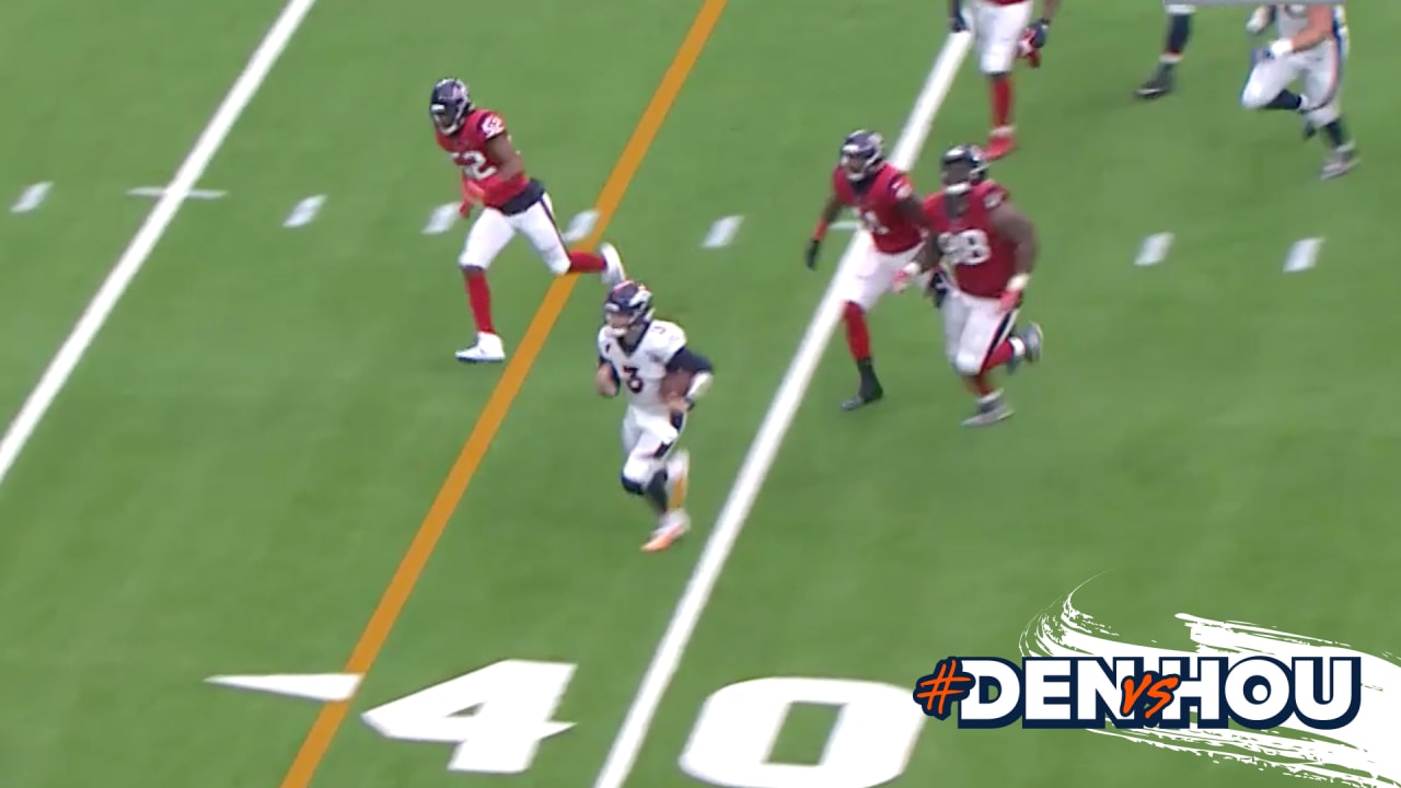 #DENvsHOU: Drew Lock scrambles off flea-flicker for first-down run