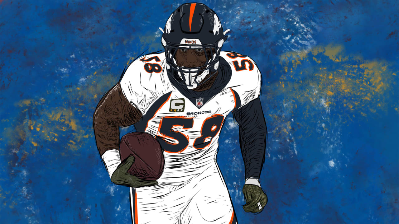 Art of the game: Illustrating big moments from the Broncos' win over ...