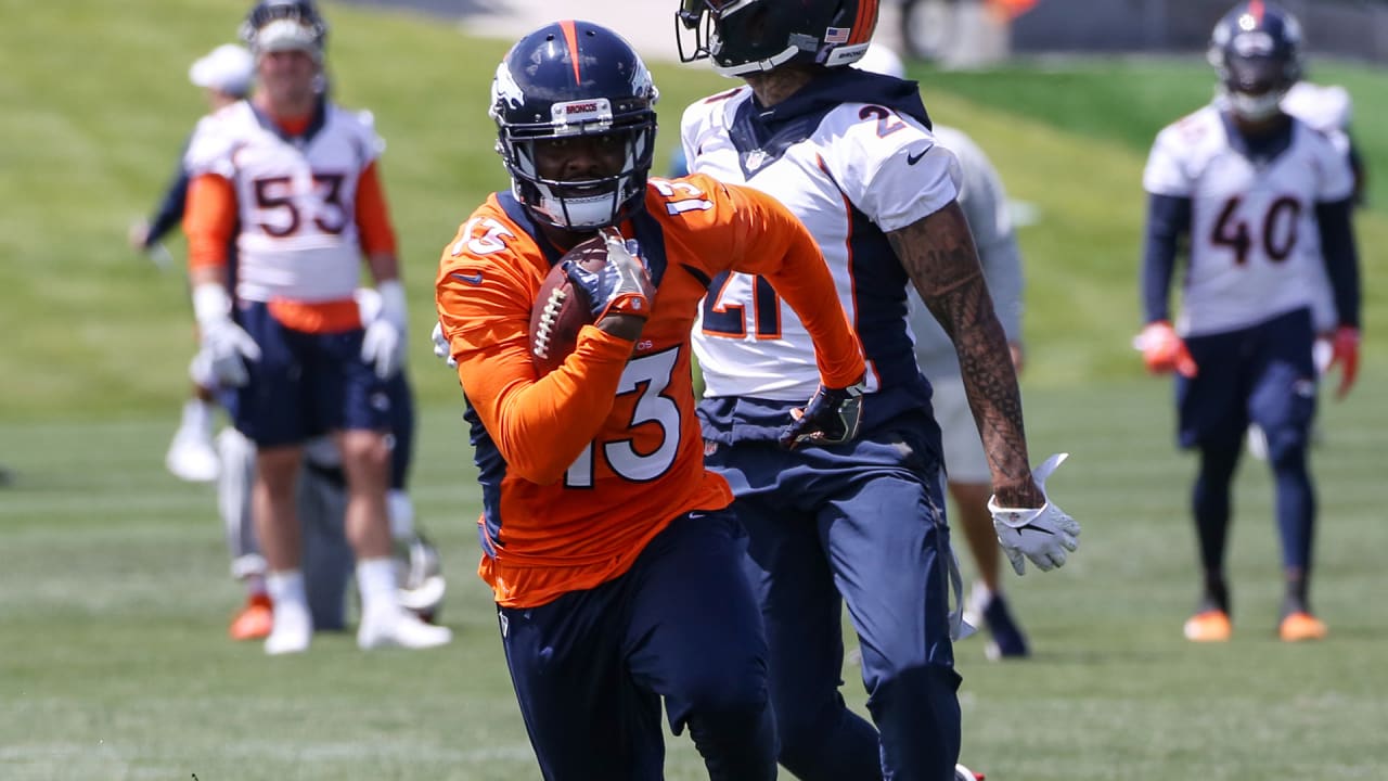 Broncos waive WR Aaron Burbridge