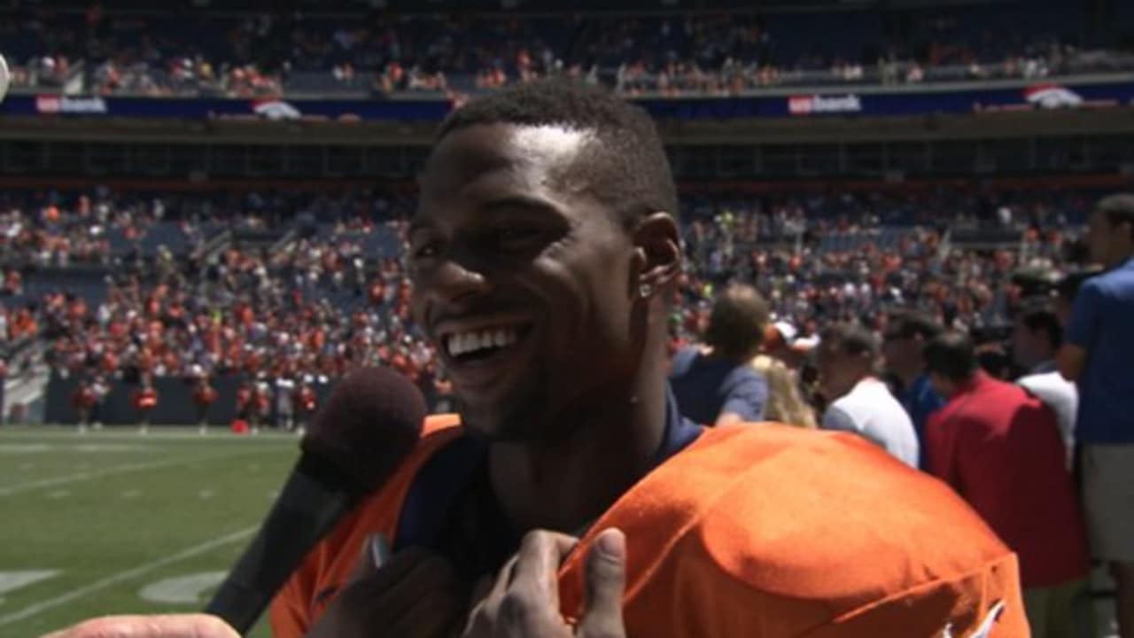 Sanders Blessed to be Bronco