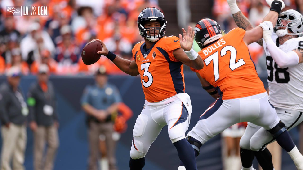 QB Russell Wilson connects with WR Brandon Johnson for 21-yard gain ...