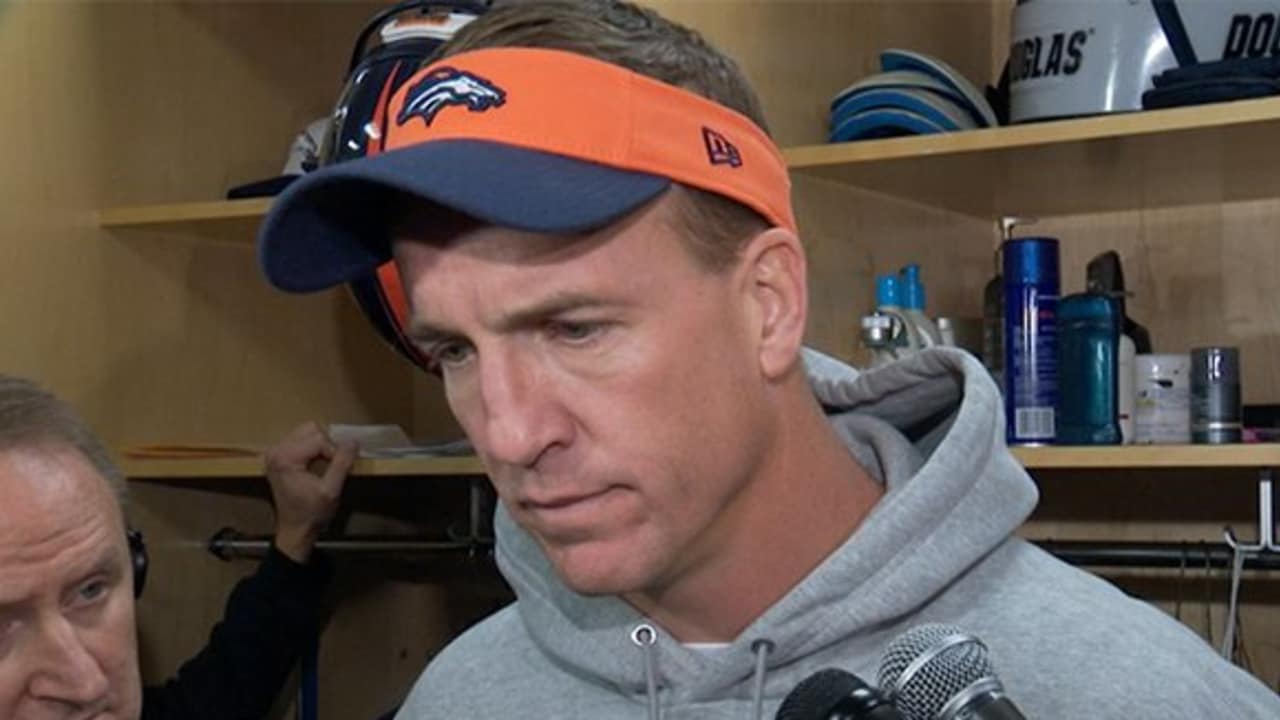Manning talks treatment of foot injury