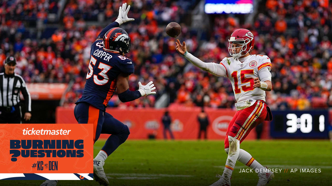 Burning Questions: Can the Broncos limit Patrick Mahomes to end skid vs. Chiefs?