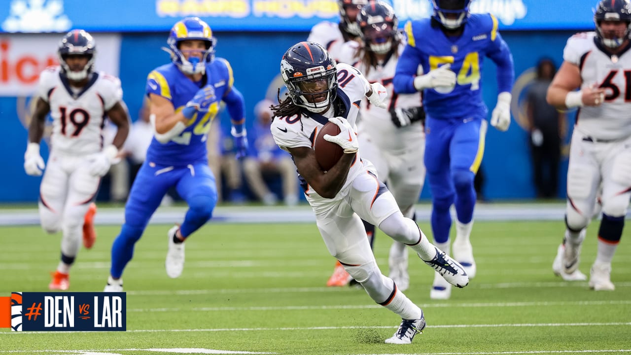 Jerry Jeudy flashes juke moves and sparks 23-yard pickup | Broncos at Rams