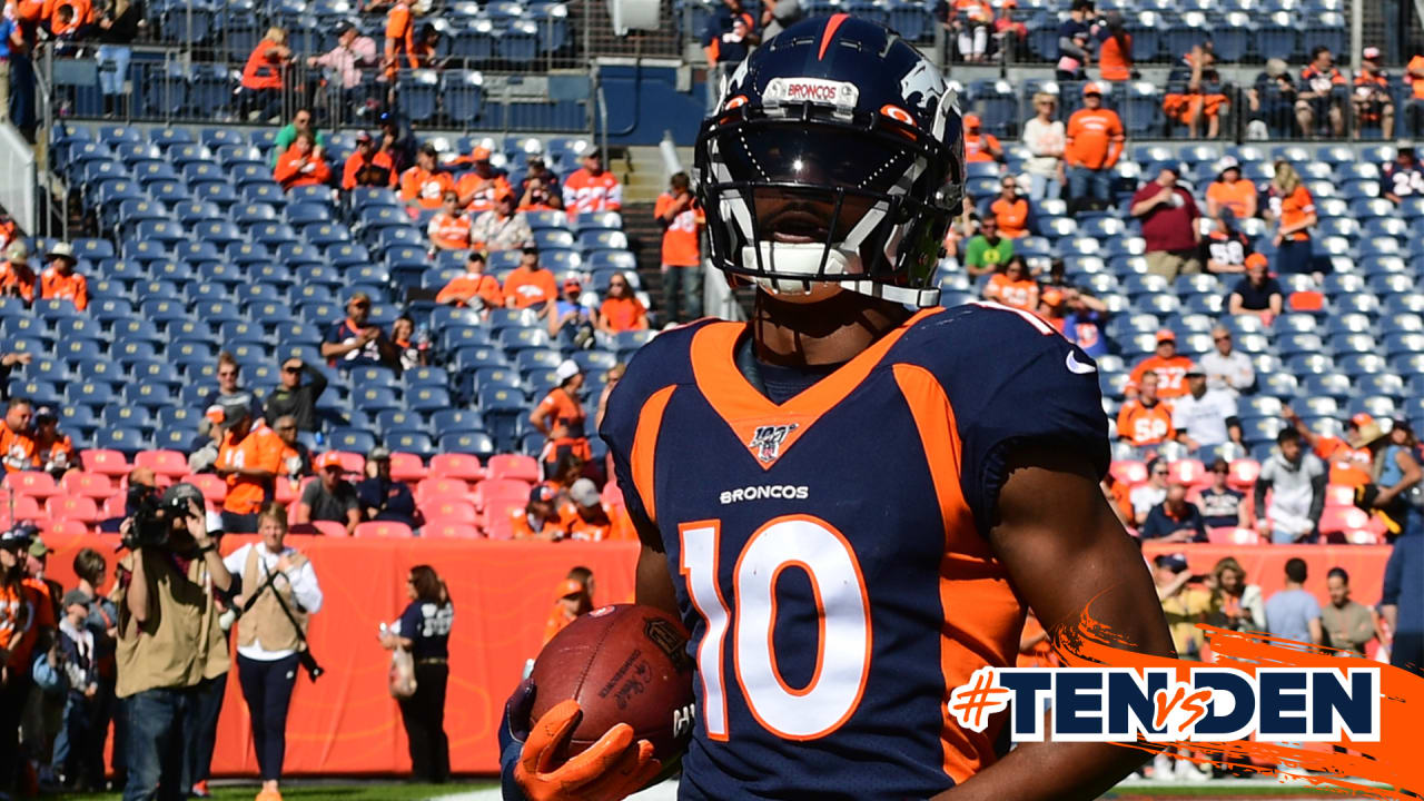 Emmanuel Sanders ruled out of #TENvsDEN with knee injury