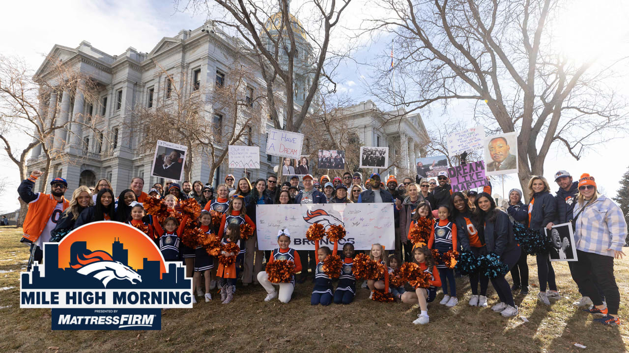 Mile High Morning: Broncos organization participates in 38th annual MLK ...