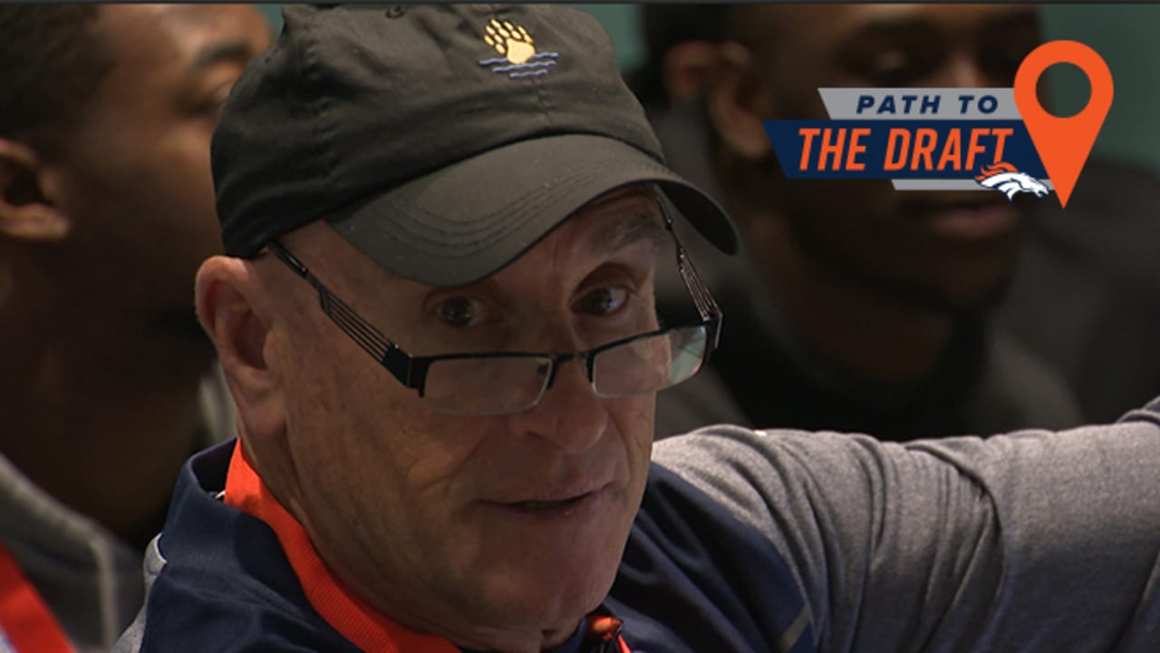 Inside the meeting room with Defensive Line Coach Bill Kollar