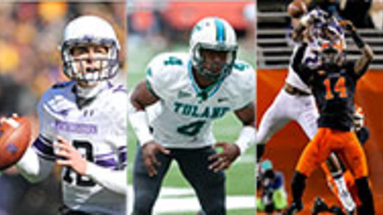 Broncos make three straight picks in 7th