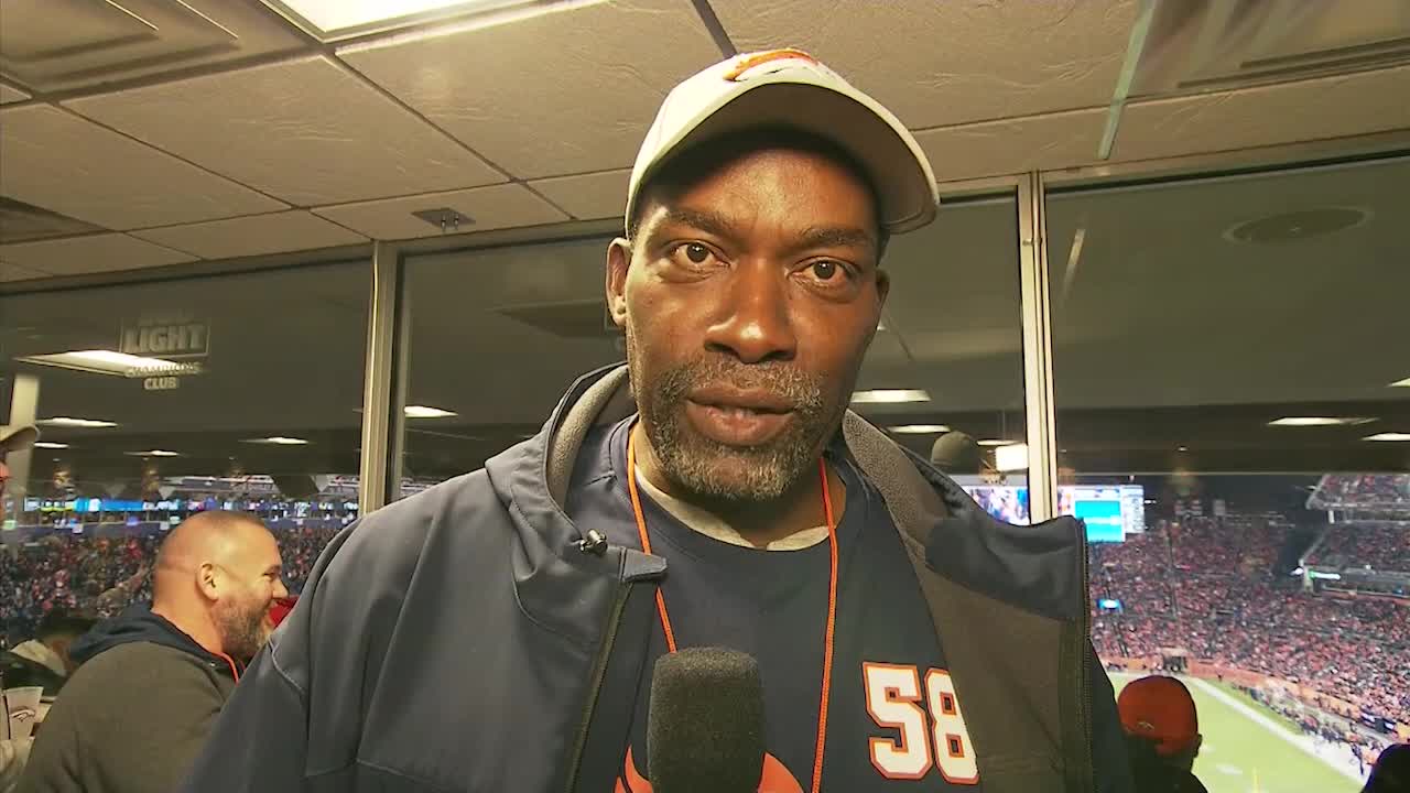 Ring of Famer Simon Fletcher congratulates Von Miller on earning ...