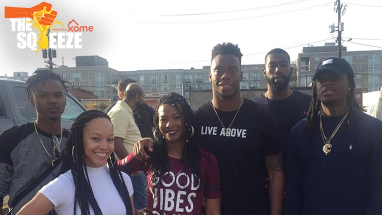 The Squeeze: Brandon Marshall feeds the homeless at Denver Rescue Mission