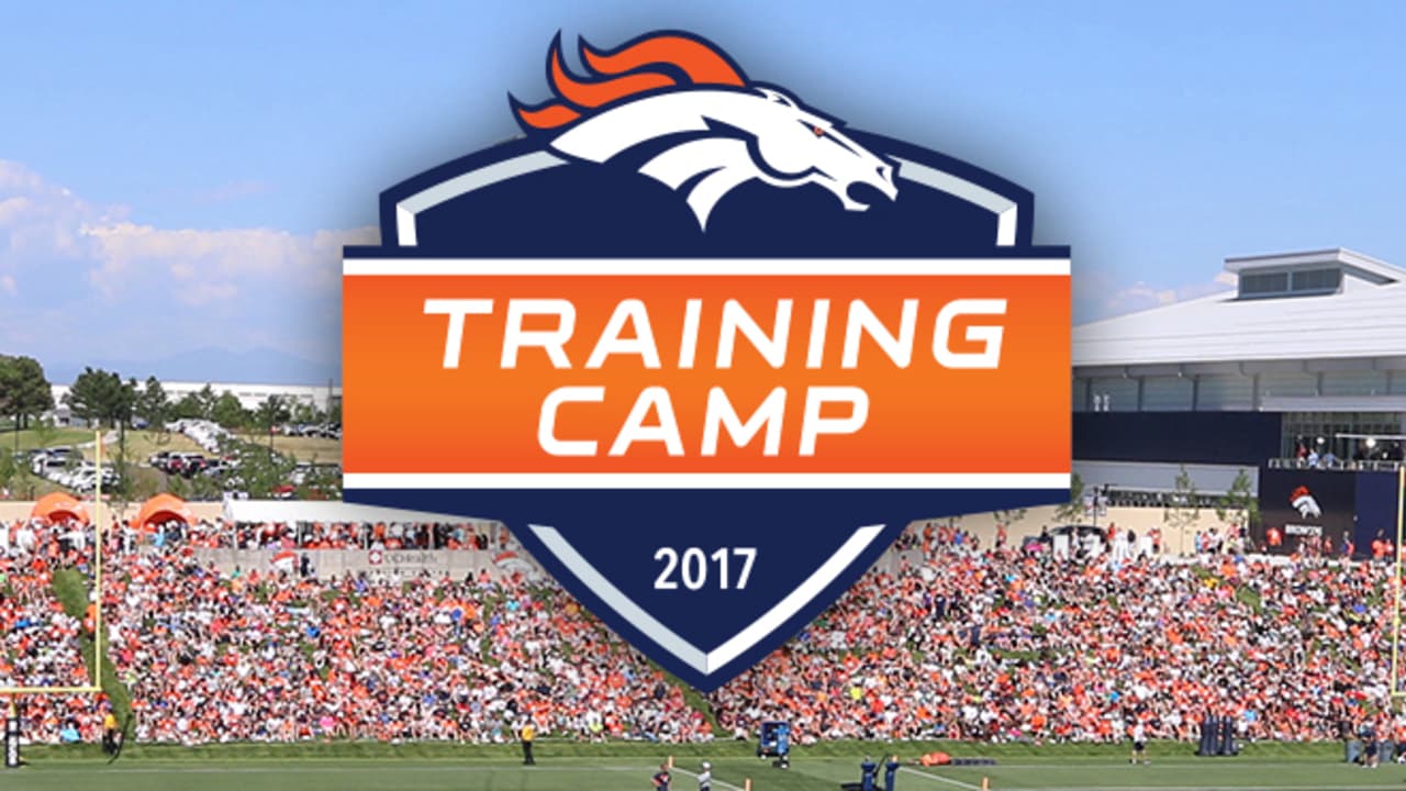 Broncos announce 2017 training camp schedule
