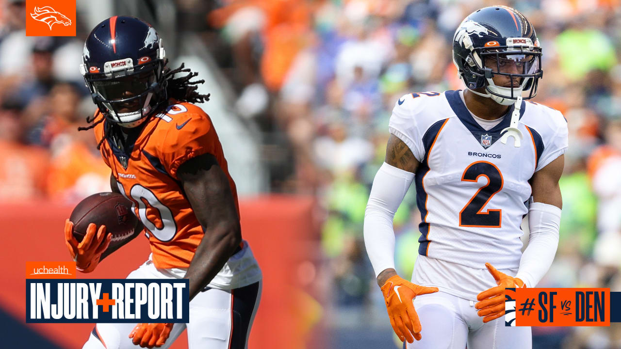 Injury Report: WR Jerry Jeudy, CB Pat Surtain II do not practice ...