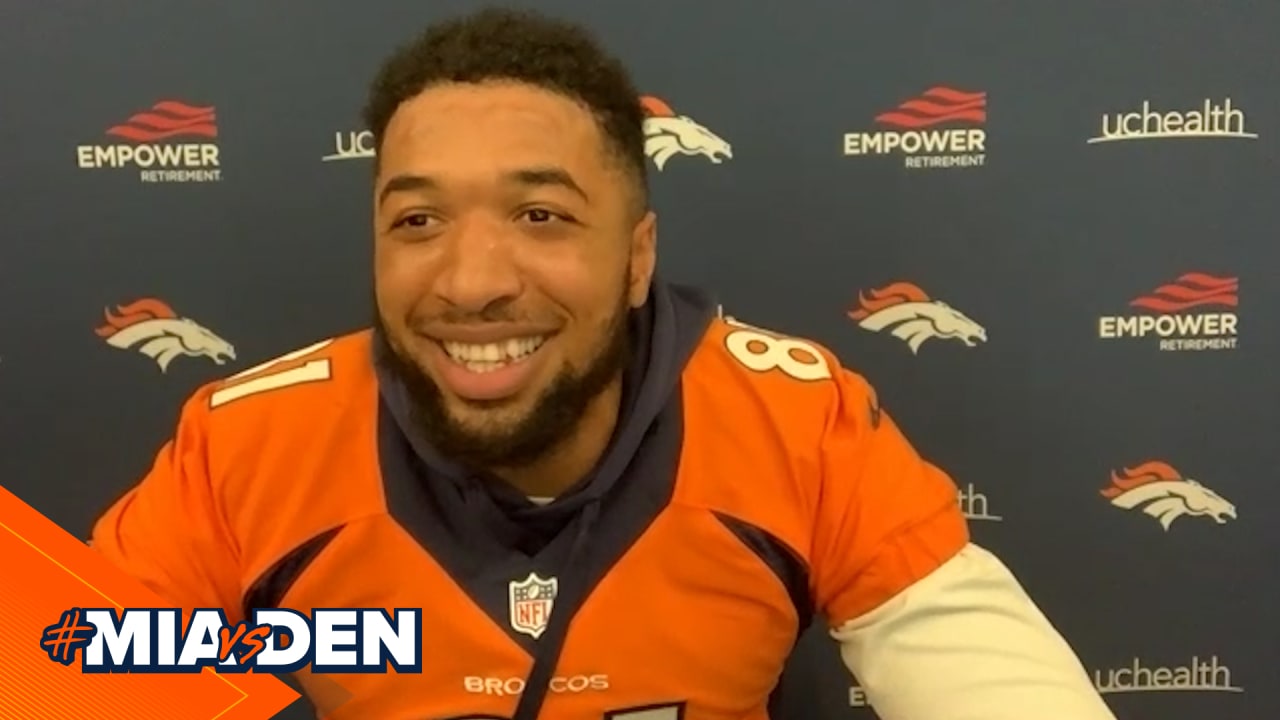 #MIAvsDEN: WR Tim Patrick