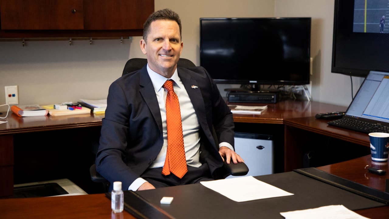 George Paton begins his tenure as Broncos general manager