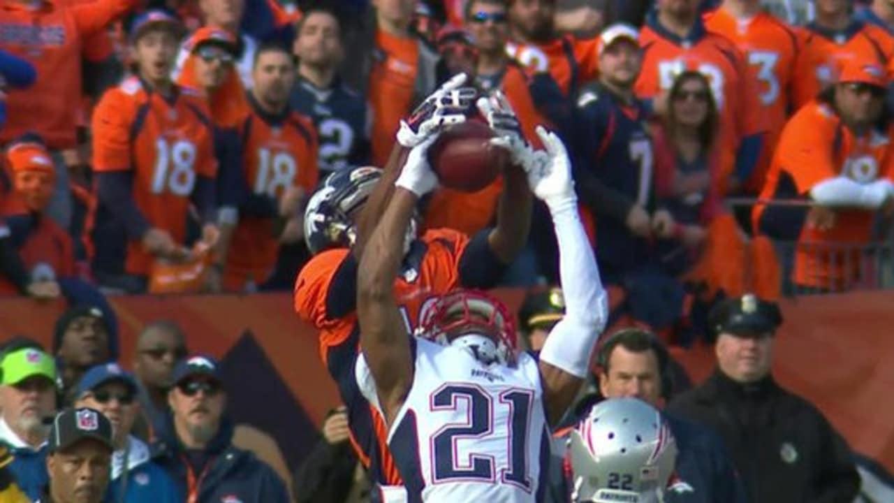 Sanders goes over Butler for a 34-yard grab