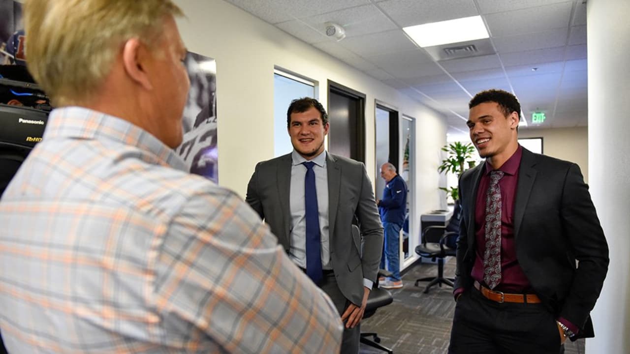 Gotsis and Simmons arrive in Denver