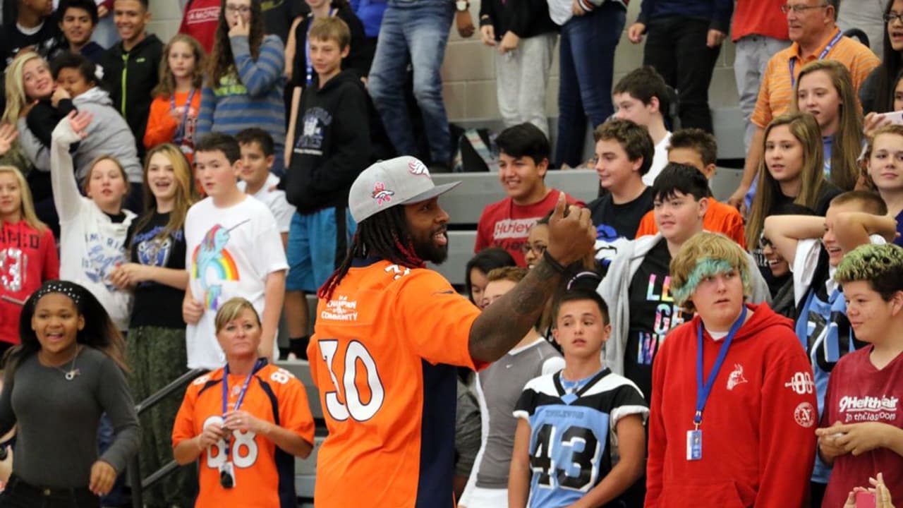 David Bruton Jr. promotes health with Play 60