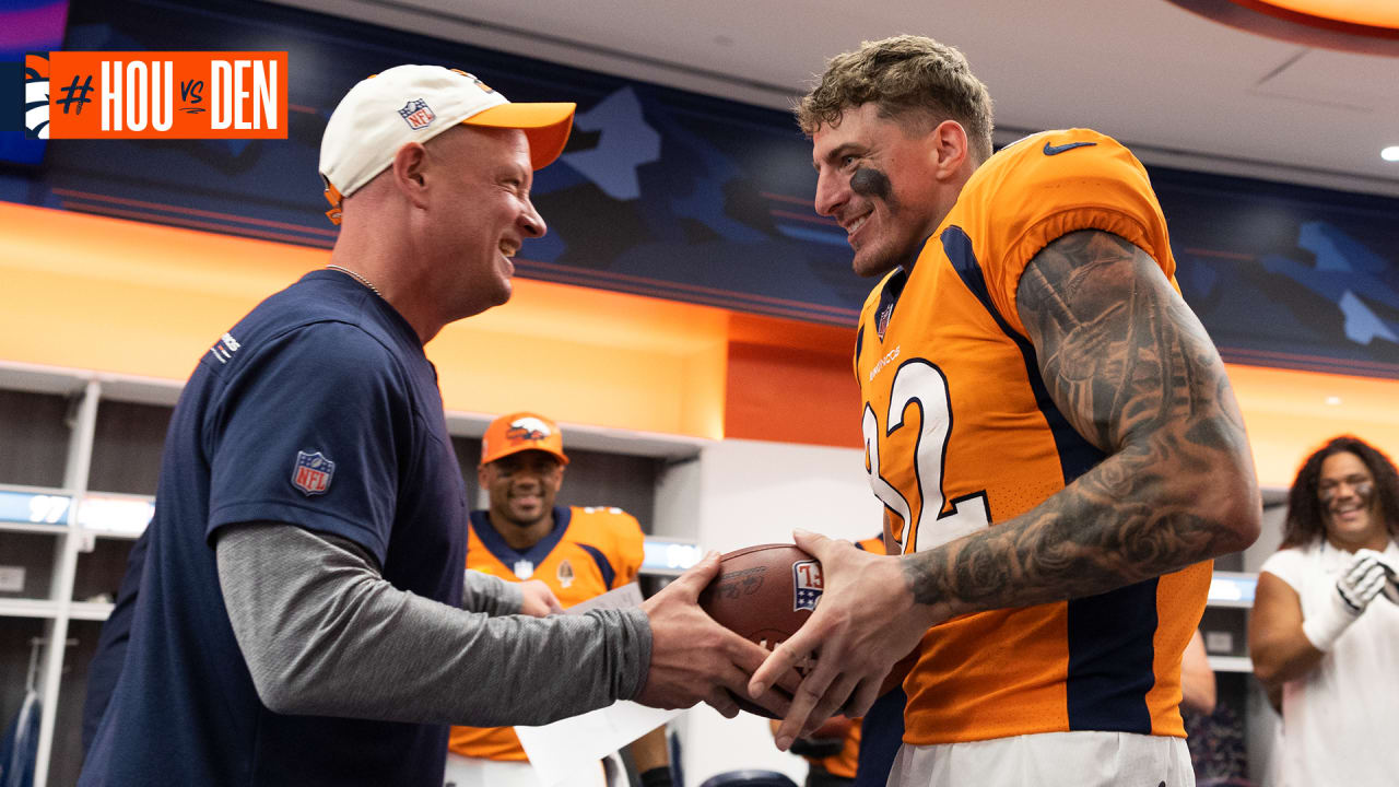 Photos: Inside the Broncos' celebration in the locker room and on the ...