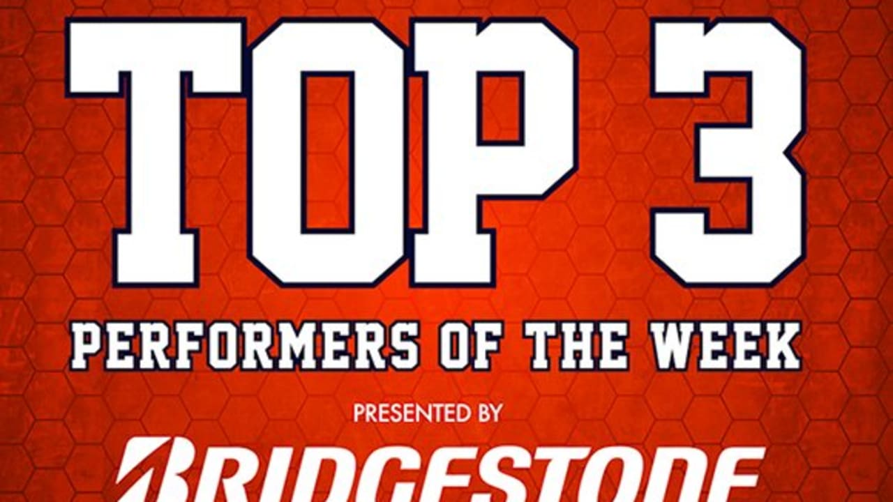 Top perfomers from week 13