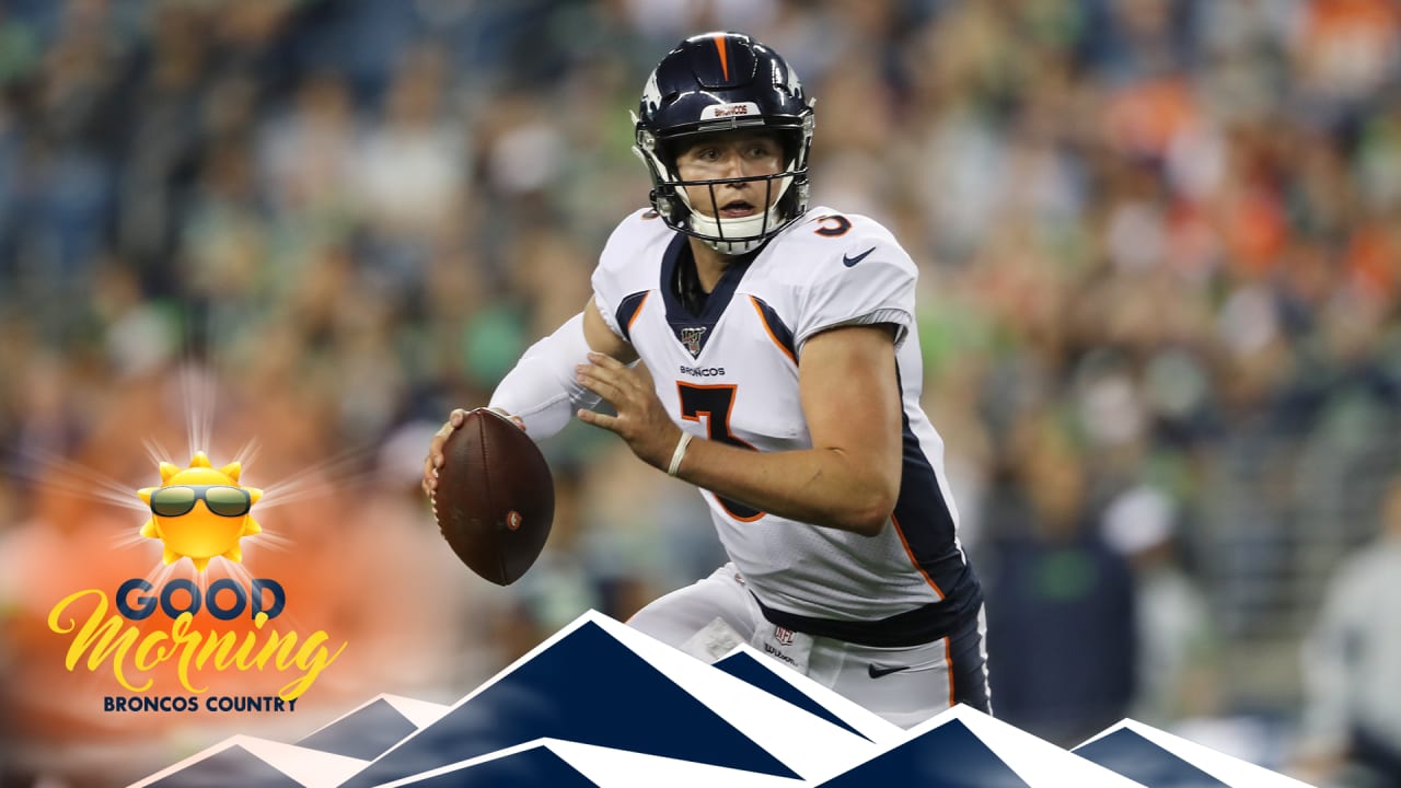 Good Morning, #BroncosCountry: Nov. 12, 2019