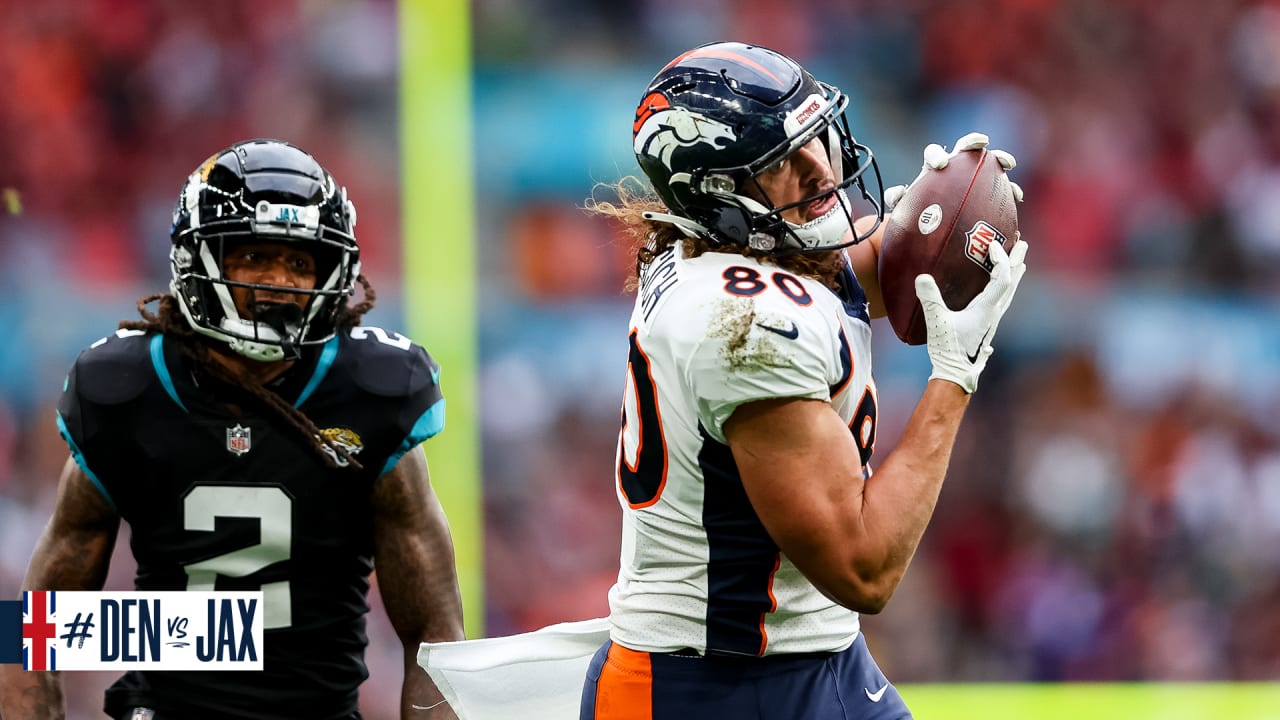 Greg Dulcich brings Broncos into red zone with 38-yard catch | Broncos ...