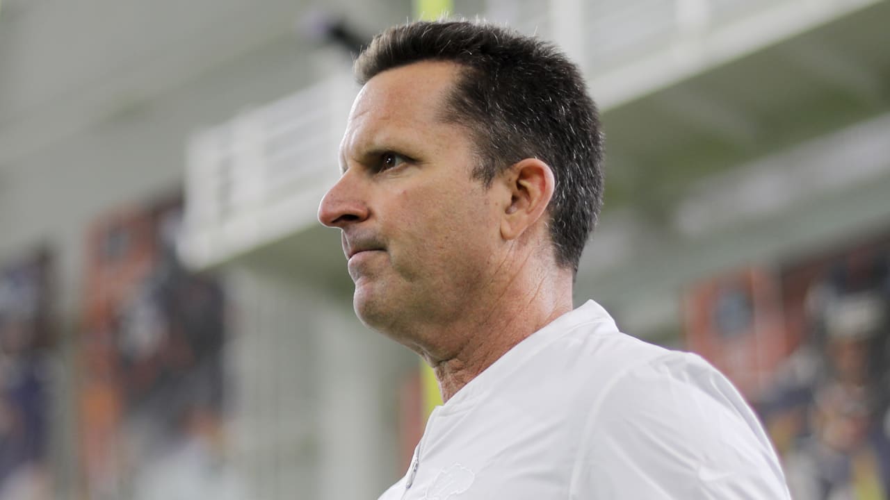 One on one with George Paton as he begins the search for a new head coach