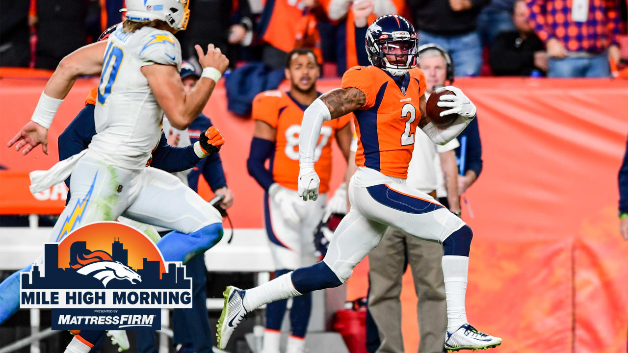 Mile High Morning: Pat Surtain II reflects on his two-interception game against the Chargers as ...