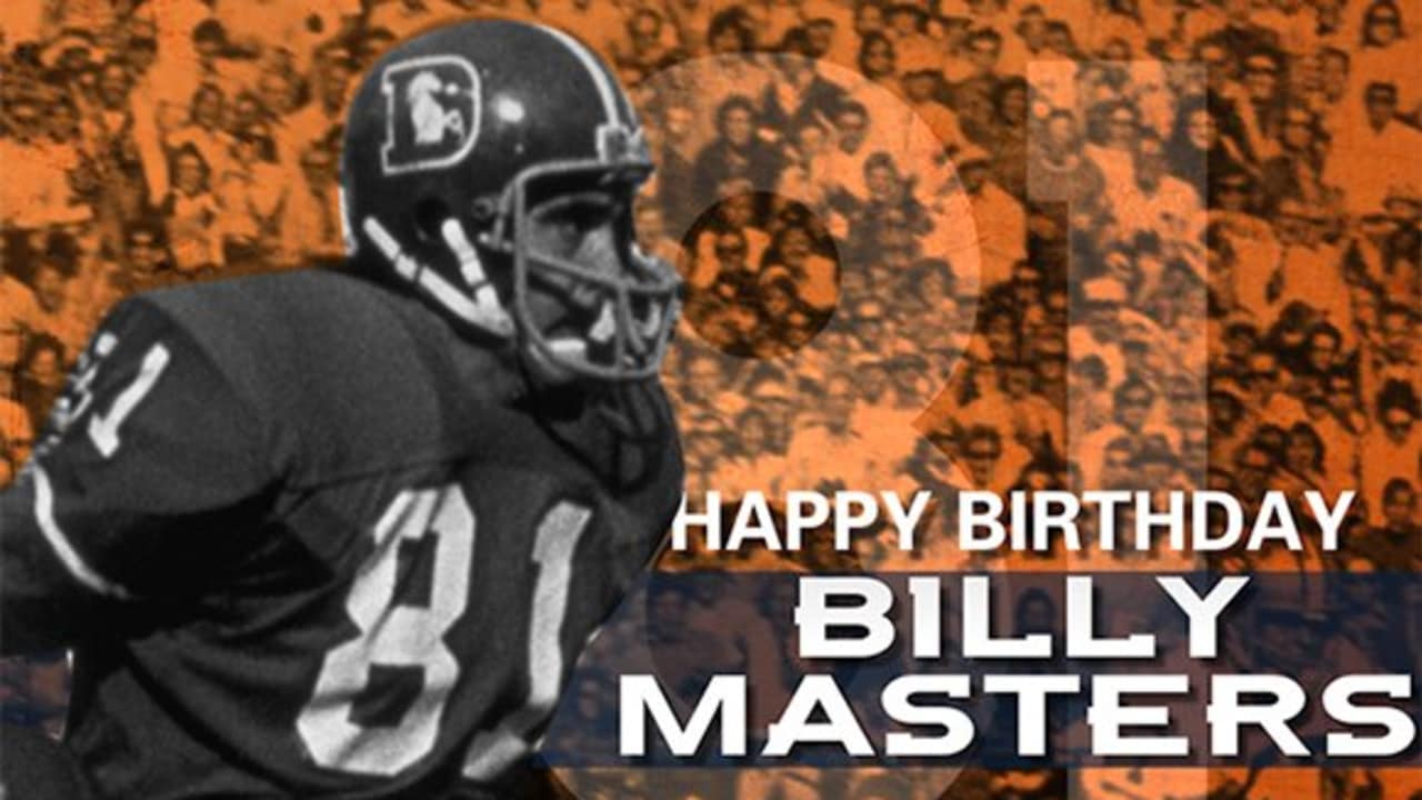 March 15: Happy birthday, Billy Masters