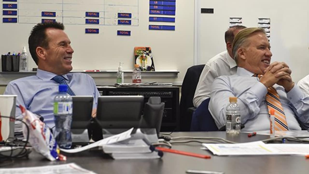 Inside the Broncos draft room