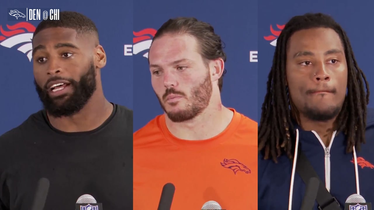 OLB Jonathon Cooper, ILB Alex Singleton, OLB Nik Bonitto meet the media ...