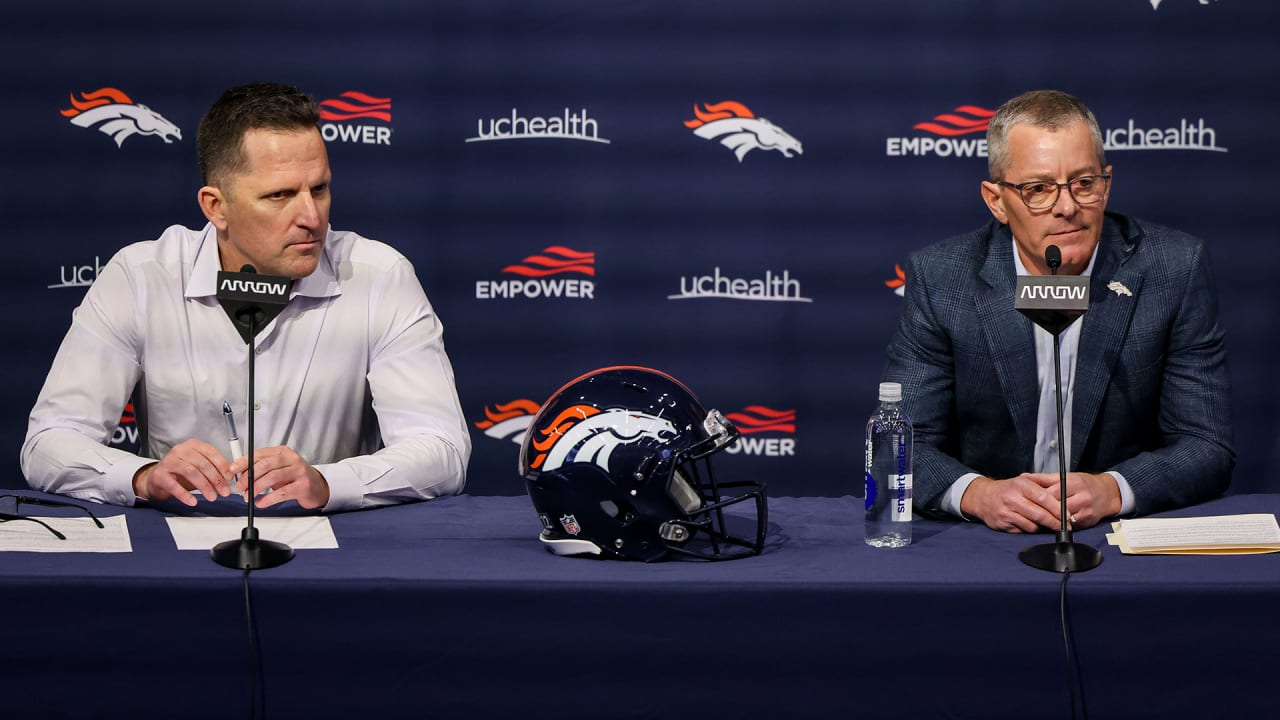 Broncos Owner & CEO Greg Penner, GM George Paton detail new direction ...
