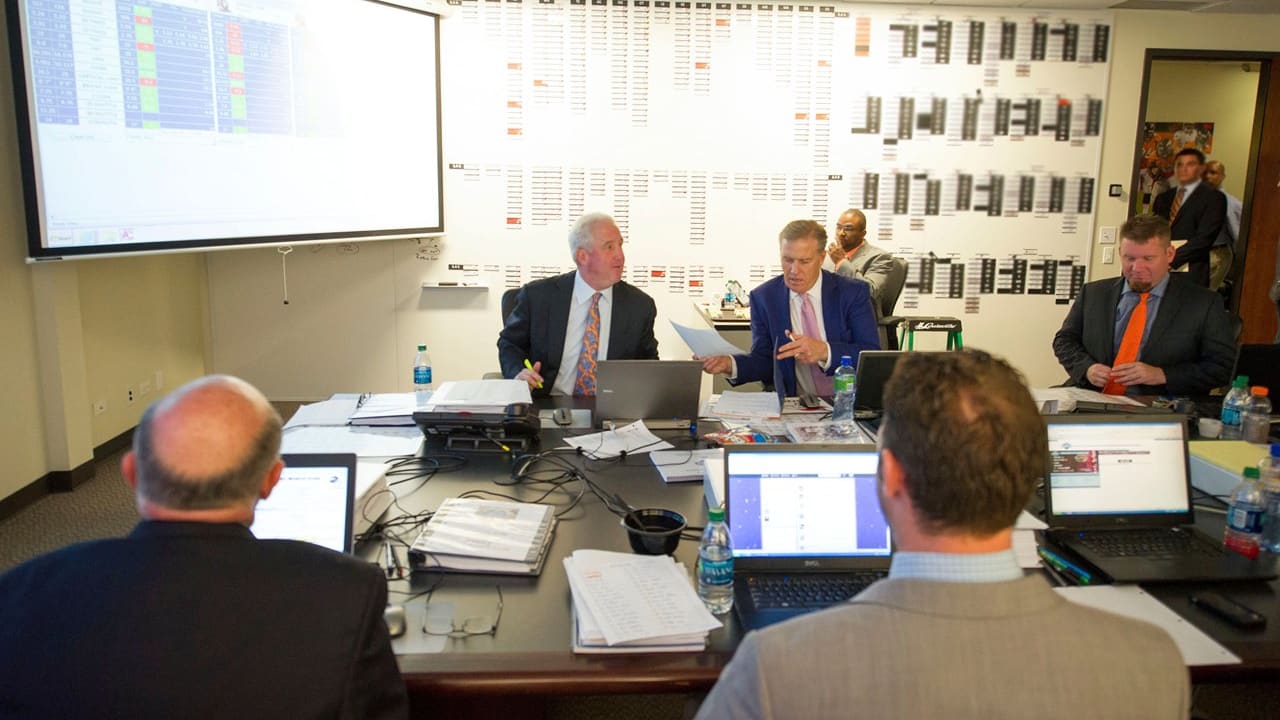 Inside the Draft Room - Photos