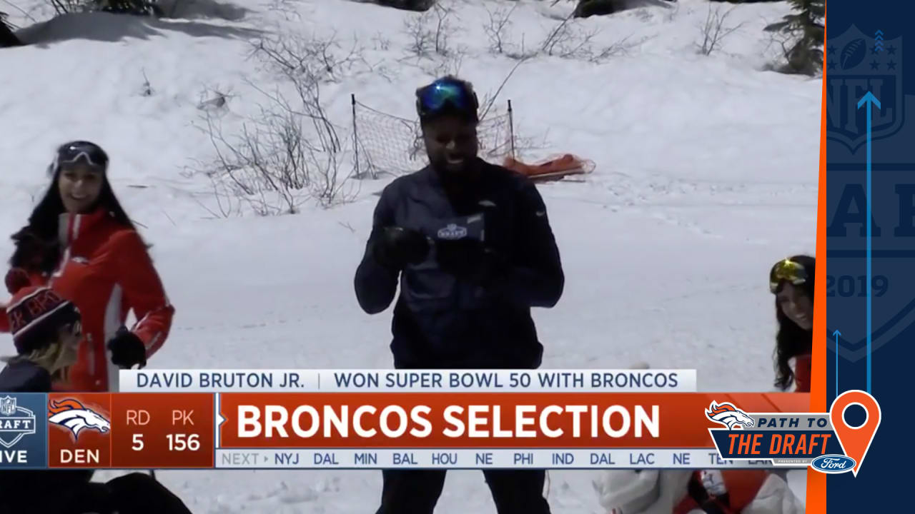 Former Bronco David Bruton Jr. announces Broncos' fifth-round pick of ...