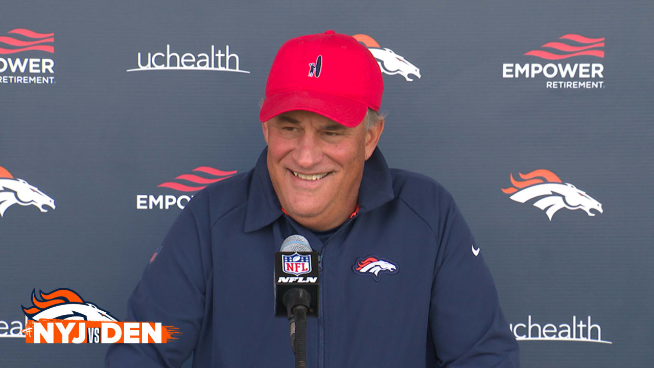 Fangio on WR Tim Patrick: 'On the field, he's a leader. Always has been'