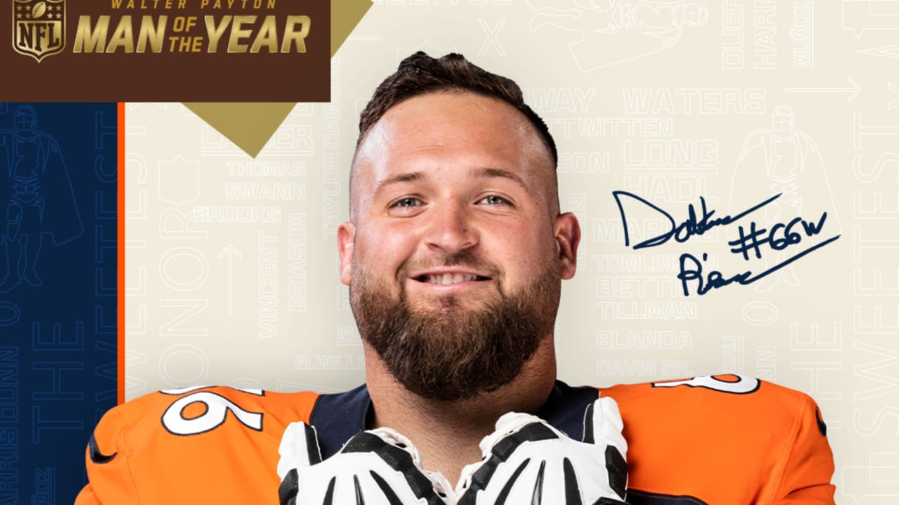 2022 Denver Broncos Walter Payton NFL Man of the Year: G Dalton Risner