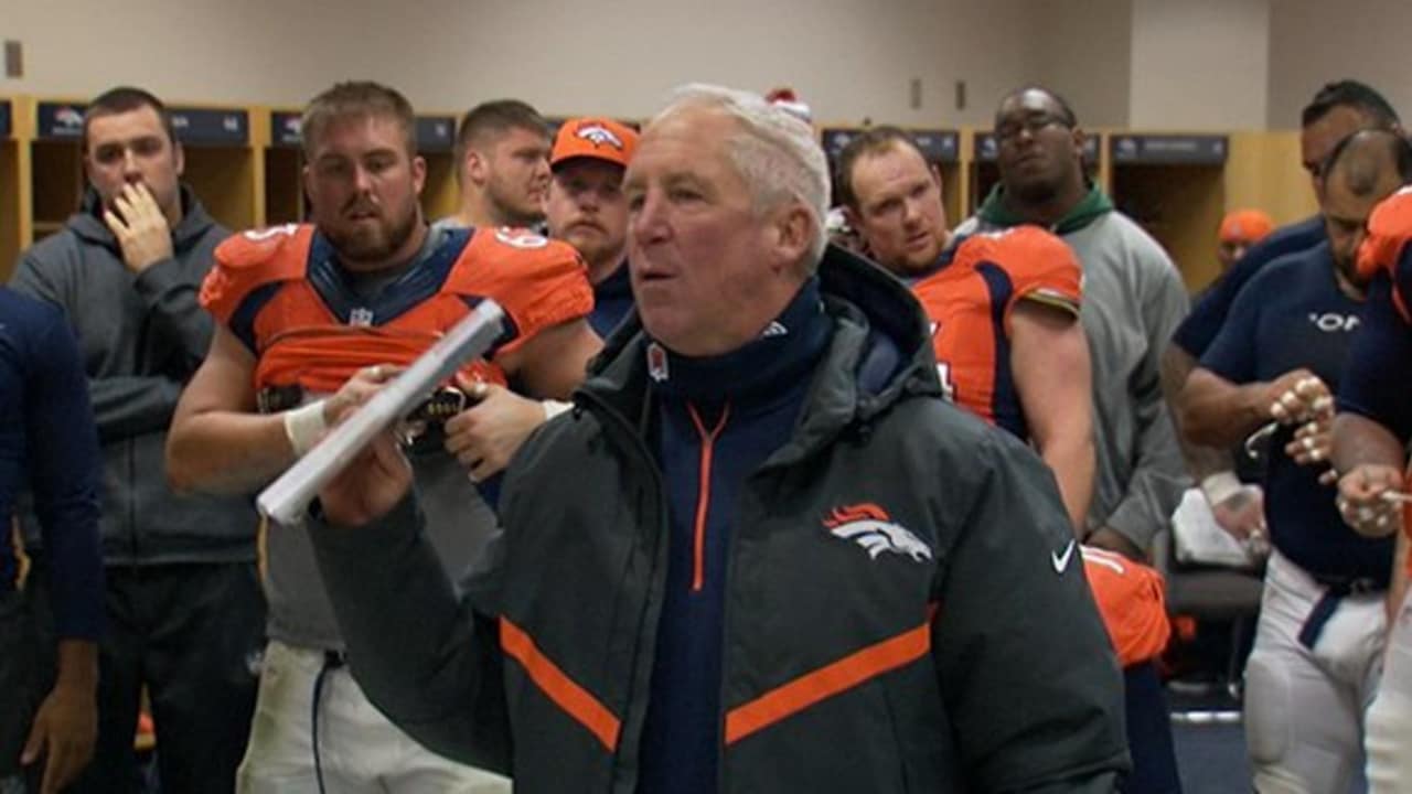 Postgame victory speech